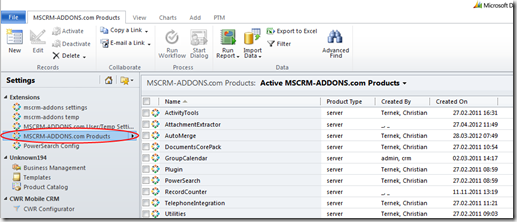 News.mscrm-addons.com Blog | How to create a SettingsKey manually